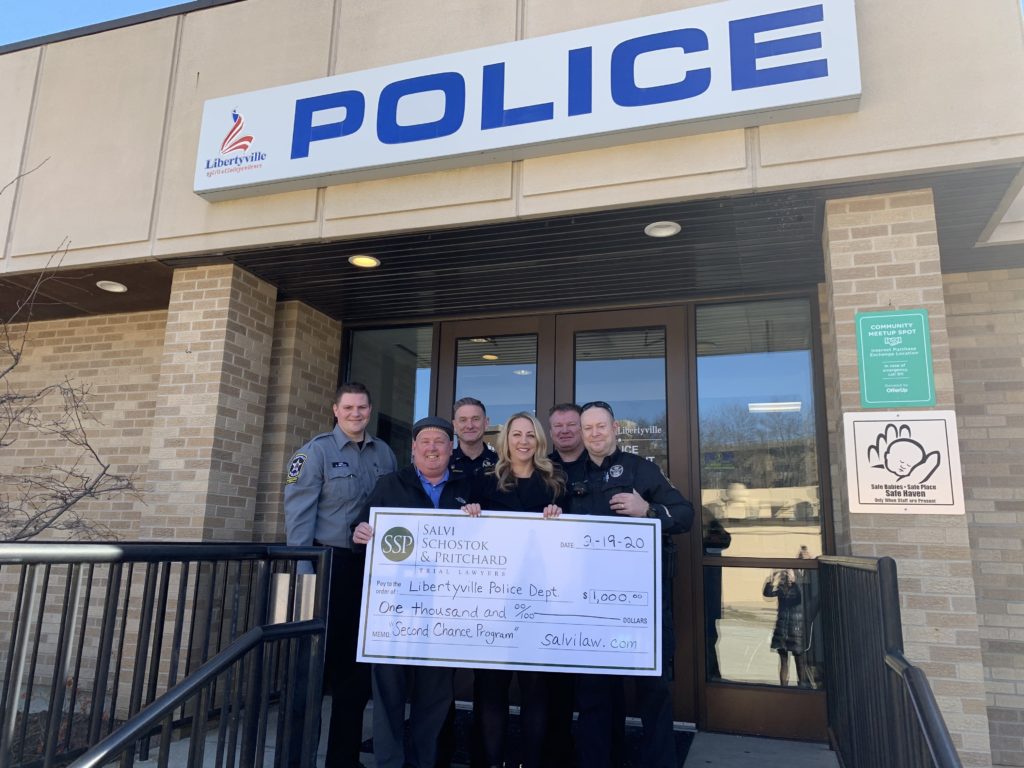 Chicago Tribune: Libertyville police receive $1,000 donation for Narcan
